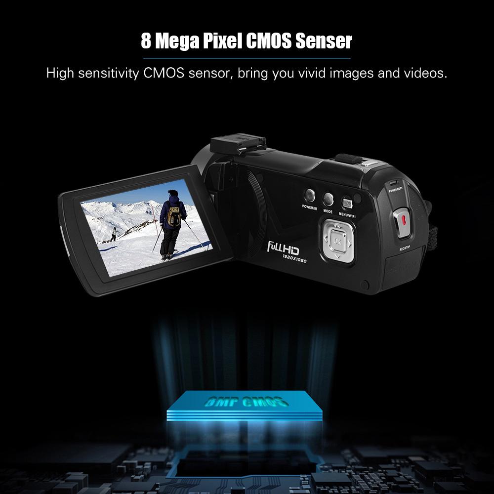 Buy Portable Multi-functional 1080P FHD Digital Video Camera Camcorder ...