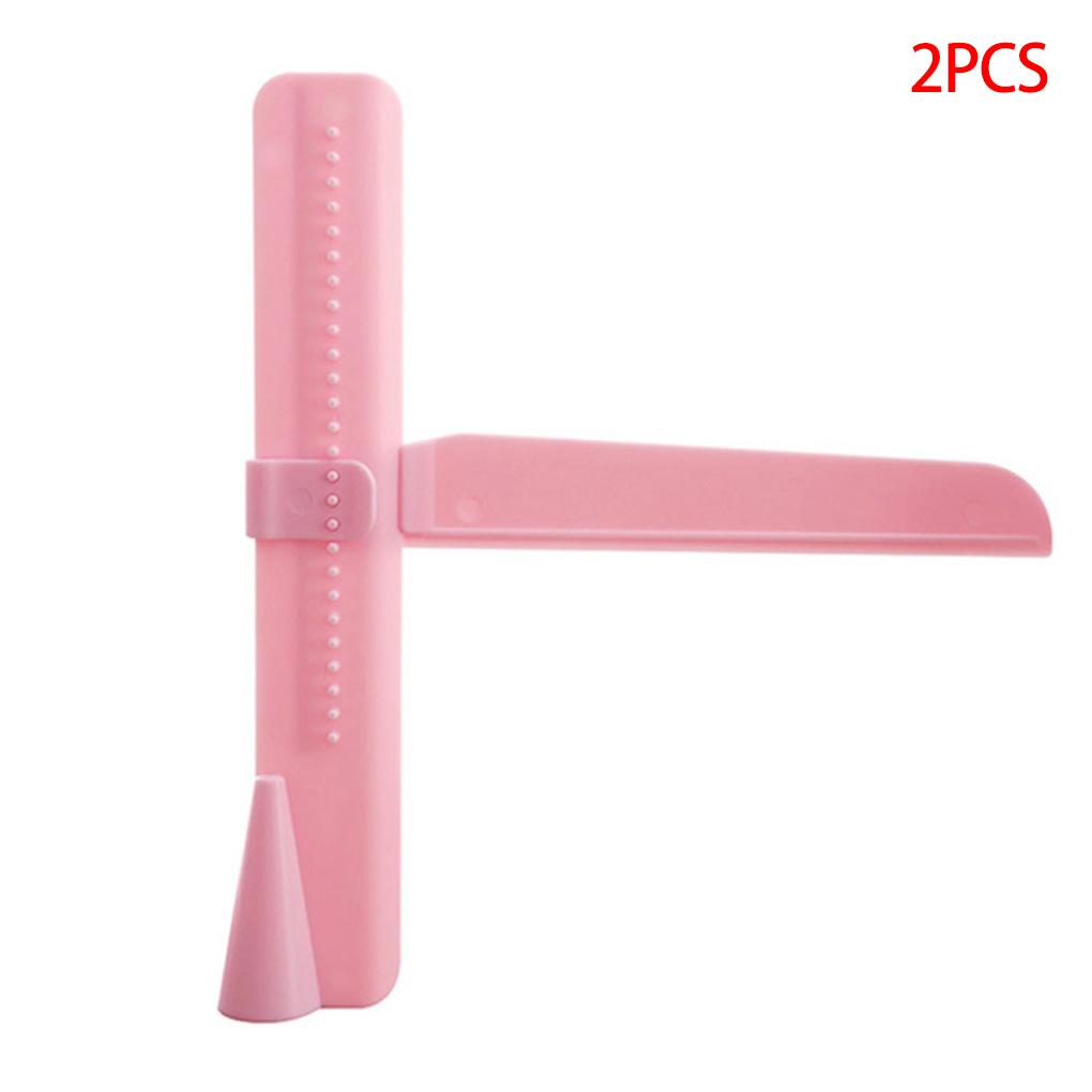 Buy 2pcs Pink Plastic Adjustable Fondant Cake Scraper Icing Piping ...