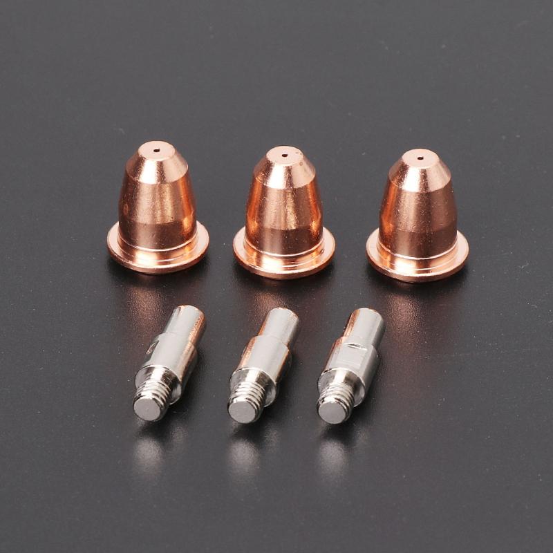 Buy 10Pcs/Set S45 Consumables Kit Electrode 0.8mm Nozzle Tip For Plasma ...