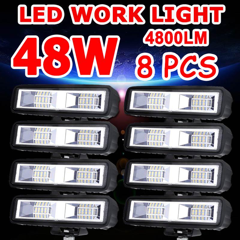 Buy 48W 6 Inch Led Work Light Work Lamp Car Led Worklight Led Fog ...