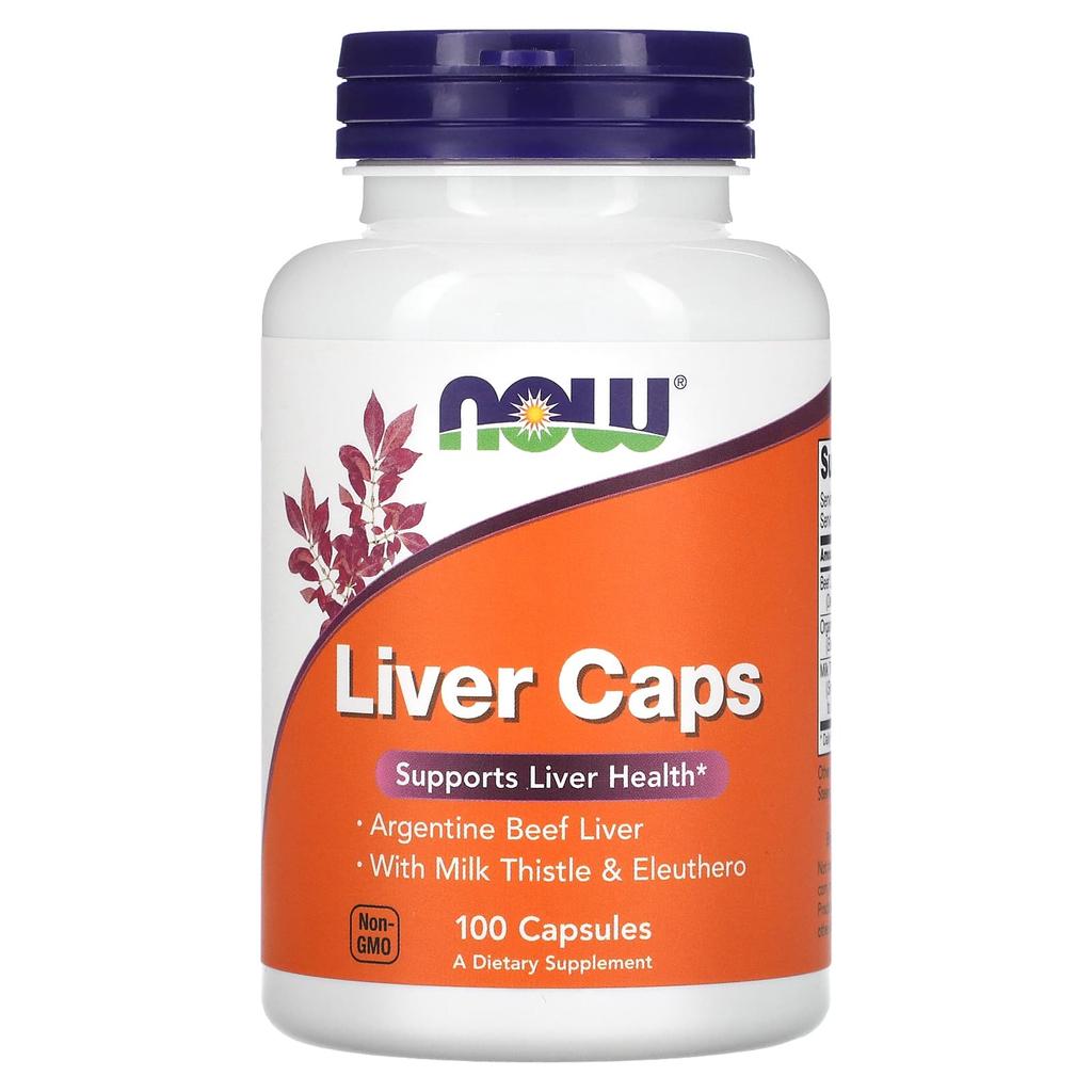Buy NOW Foods, Liver Caps, 100 Capsules at affordable prices — free ...