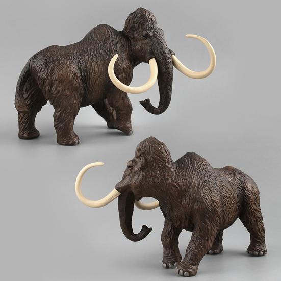 Buy Inspire Imagination High Simulation 3Pcs Mammoth Figure Toy ...