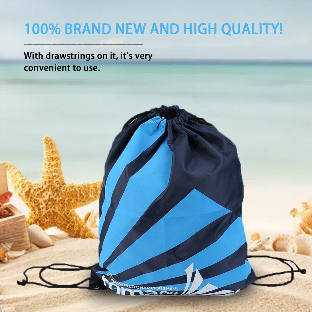 Buy Swimming Drawstring Beach Bag Sport Gym Backpack Swim Dance at ...