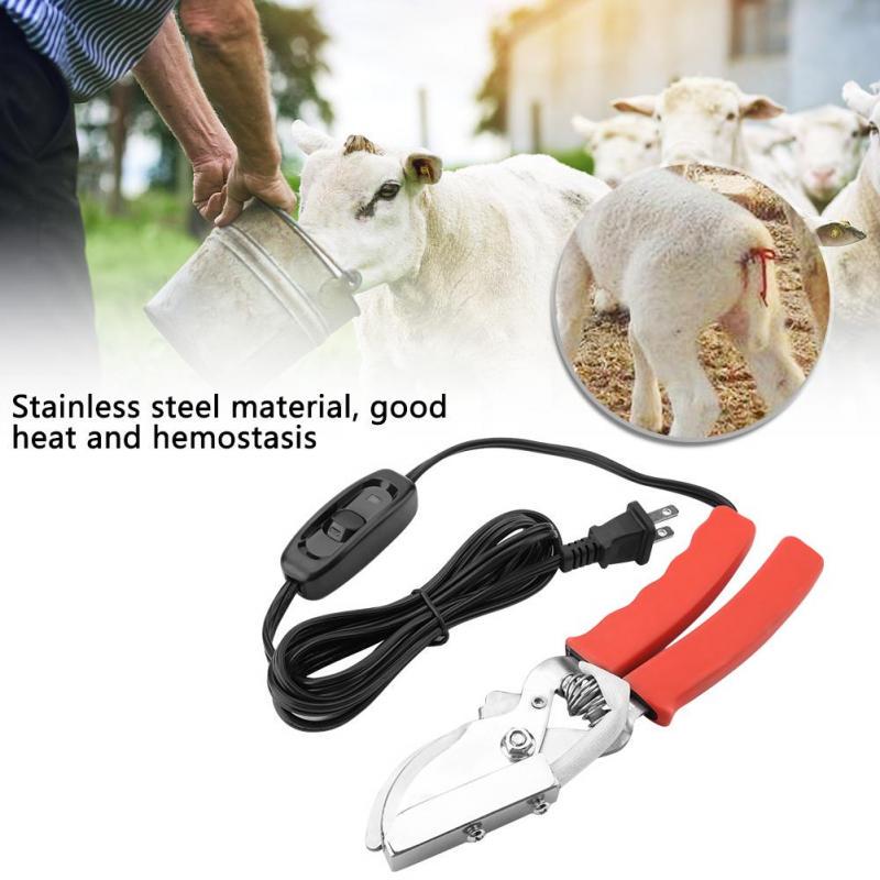 Electro-thermal Heating Shear Clamp Cutter Pliers Tail For Piglets ...