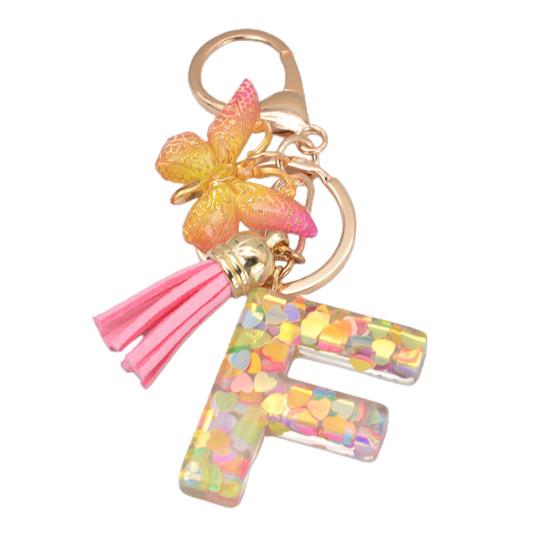 Stylish Key Chain 26 Letters Multifunctional Accessory Cute Multi ...