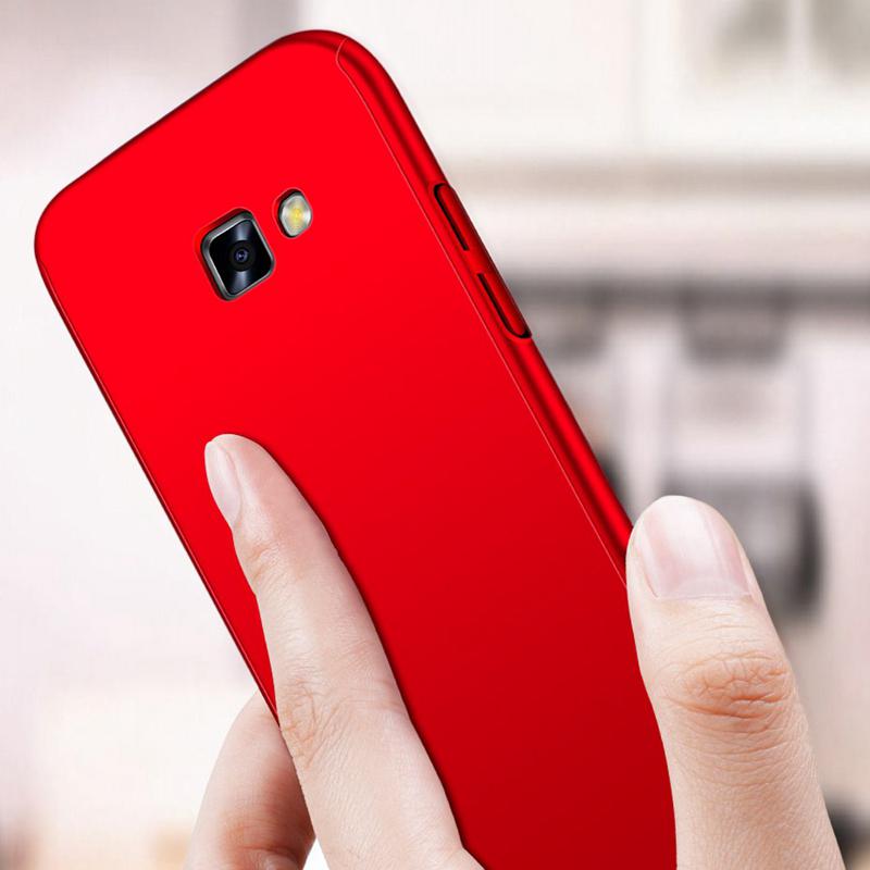 Buy 360 Full Cover Phone Case For Samsung iPhone Huawei Xiaomi Hard PC ...