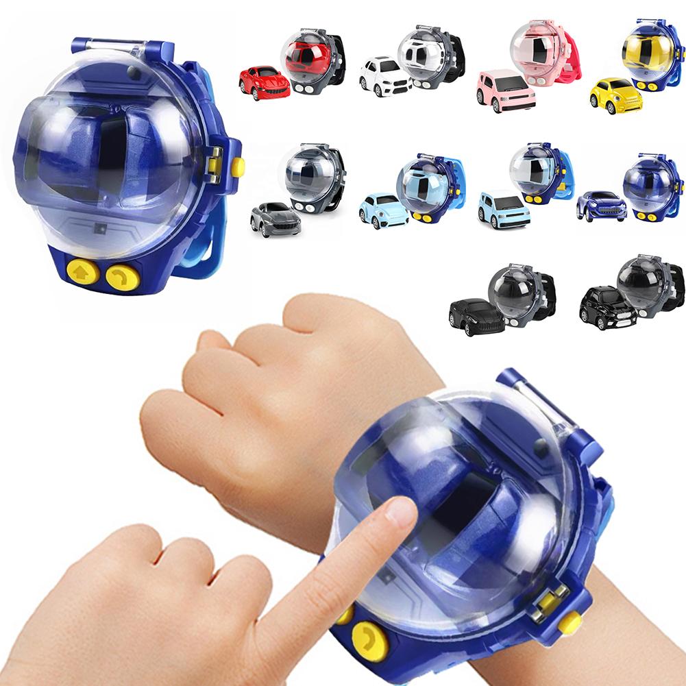 Buy RC Mini Remote Control Car Watch Kids Mini Remote Control Anti-fall ...