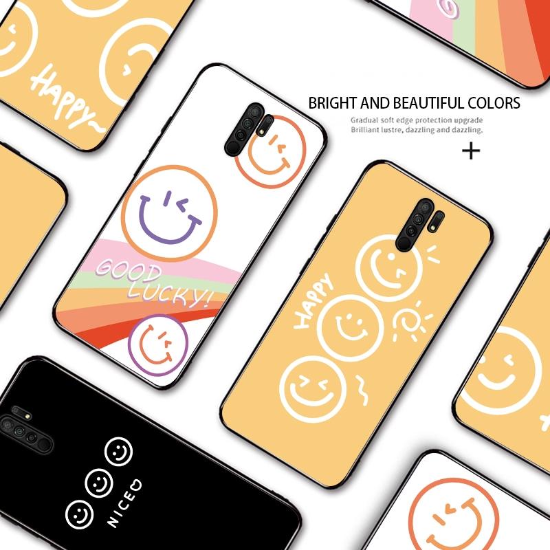 Satın alın Rainbow Smiley Face Soft Silicone Phone Case for Samsung ...