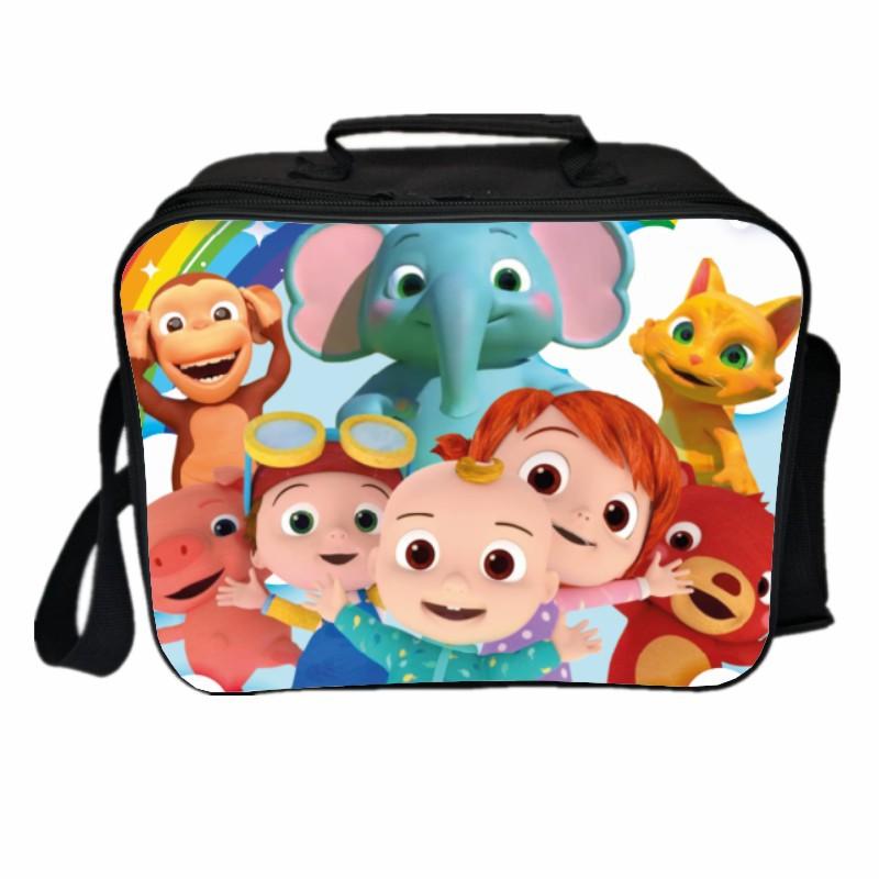 Buy Cocomelon Lunch Box Kids School Lunch Tote Early Dinner Box ...