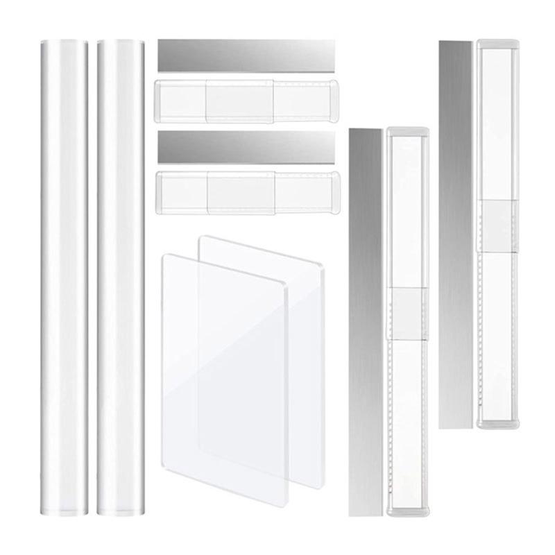 12pcs Acrylic Polymer Tools Set Clay Cutters Clay Rollers Acrylic ...