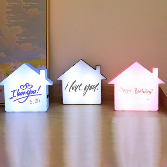 Buy 1 Set Unique Safe Multi-use Reusable LED Lovely Festive Touch Desk ...