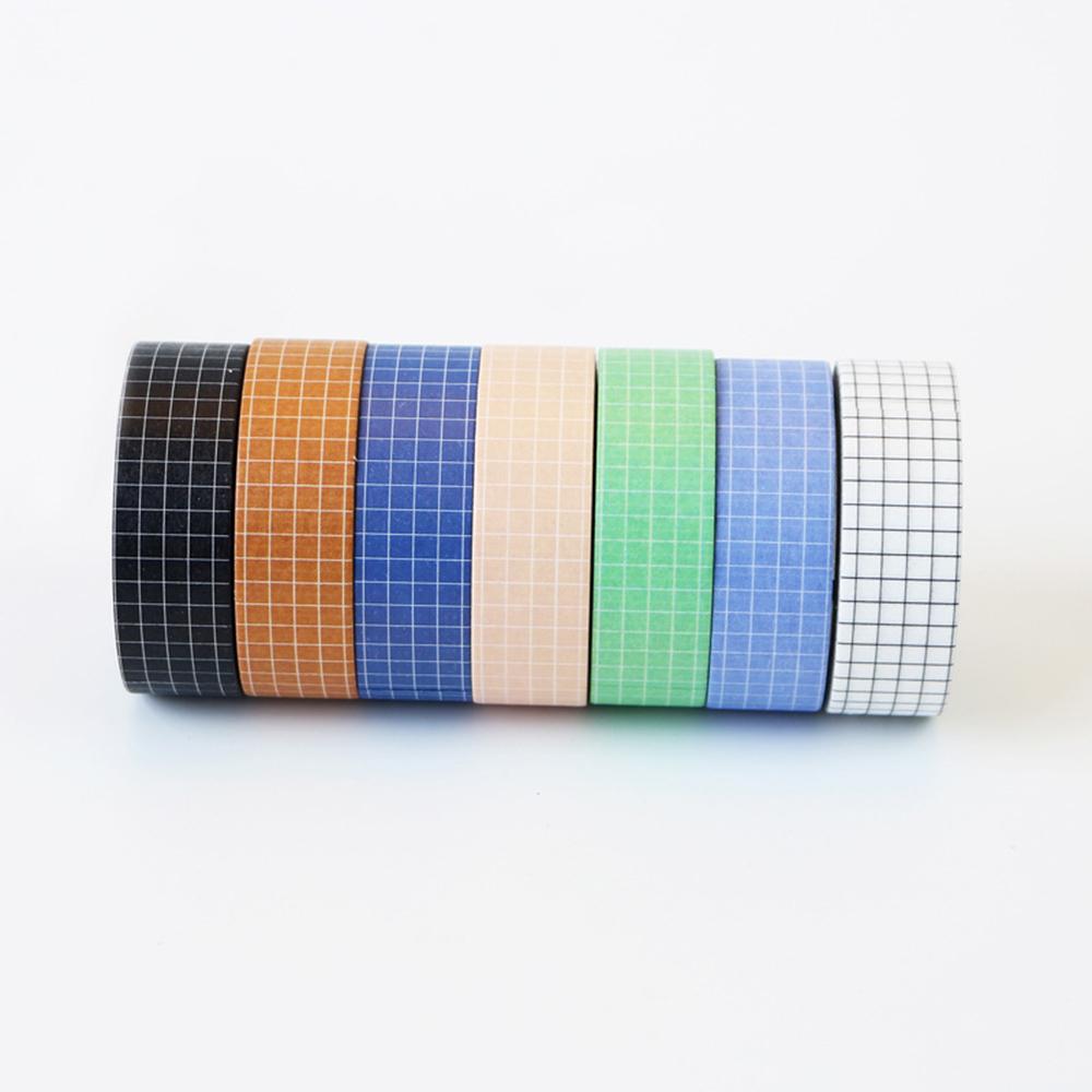 Buy Grid Washi Tapes Decorative Masking Tapes Adhesive Stickers ...