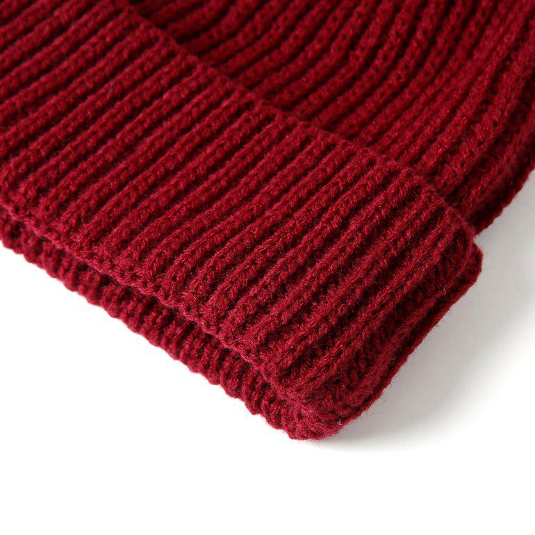 Buy Zao Ren Jduhf Retro Autumn Winter Men Women Knitted Hat Vertical ...