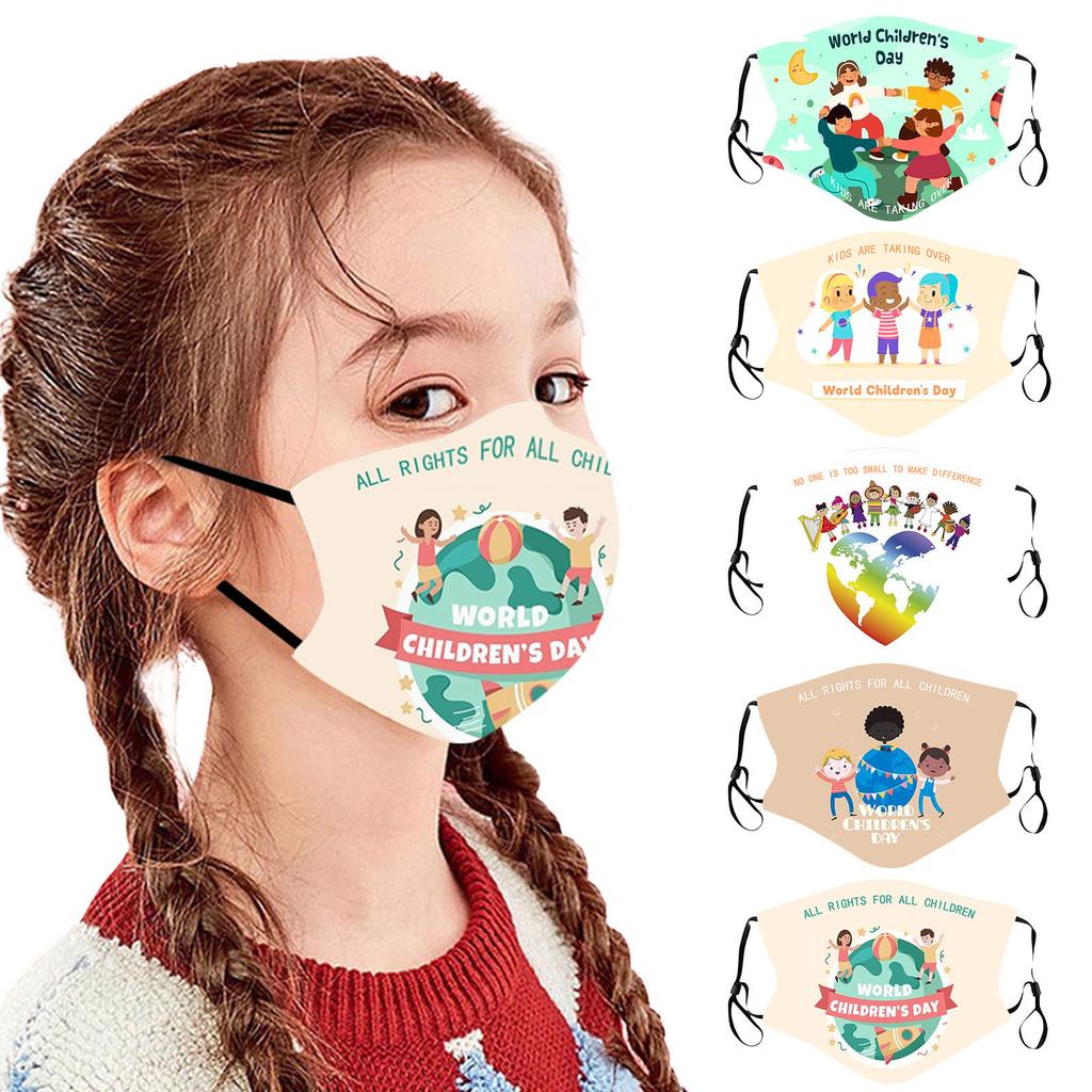 Buy World Children's Day-themed Masks For Children And Teenagers With ...