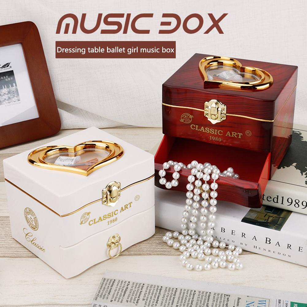 Buy Classic Rotating Dancer Piano Music Box Clockwork Plastic Jewelry ...