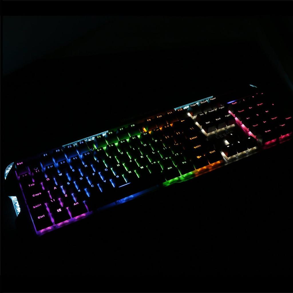 Buy Bo-Eletronics LESHP Luminescent 7 Color LED Backlight Multimedia ...