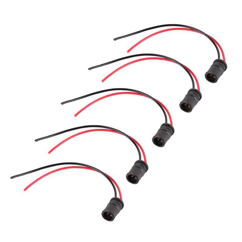 Buy 5Pcs T10 W5W 147 501 Soft Rubber Light Bulb Socket Lamp Holder ...