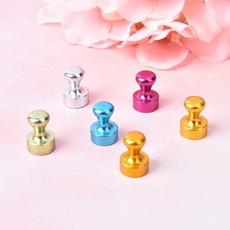 Buy 6Pcs Strong Neodymium Noticeboard Pin Magnets Fridge Diy Whiteboard ...