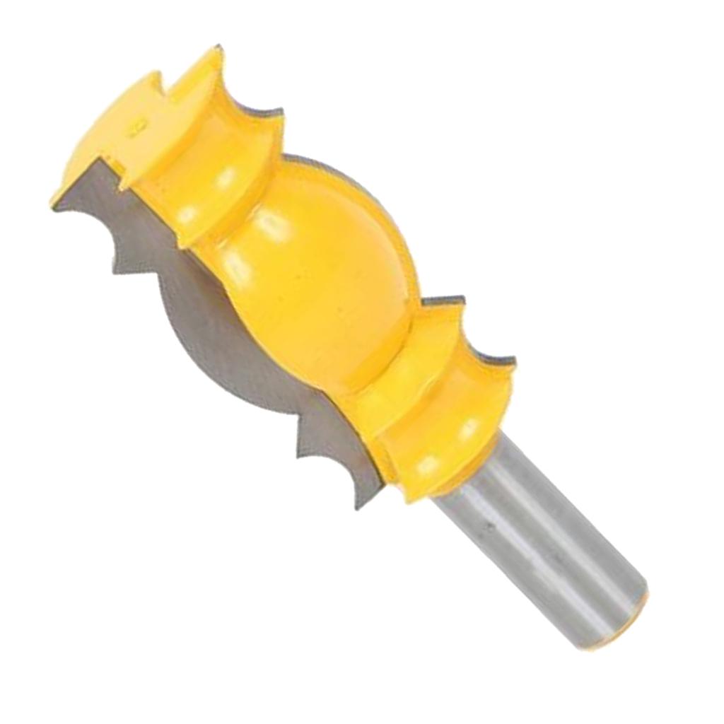 Buy 1/2'' 8mm Shank Door Window Casing Router Bit A:Lamp Pole at ...