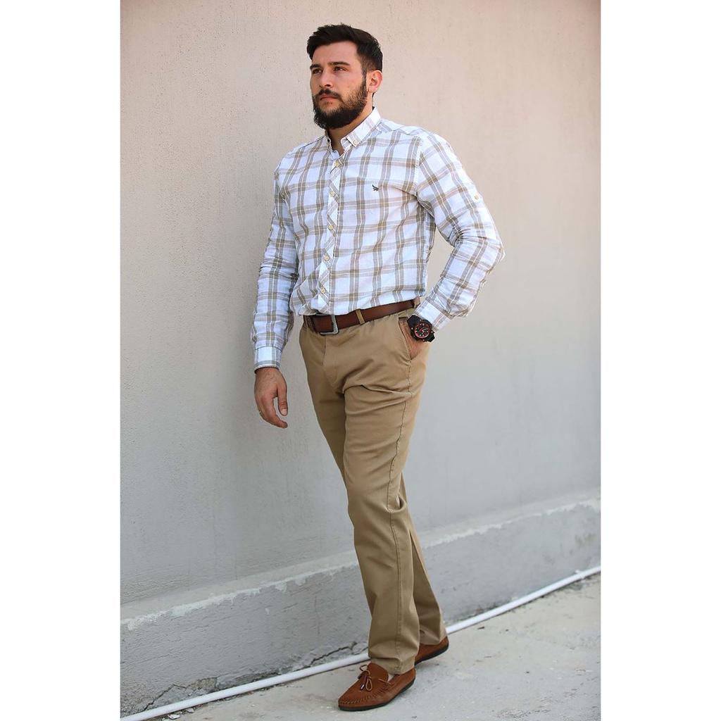 Buy Mustard Plus Size Men's Cargo Pants at affordable prices — free ...