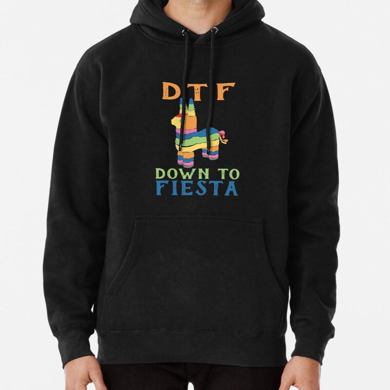 Buy DTF Down Hoodies Sweatshirt Men Casual Pullover Streetwear Hip Hop ...