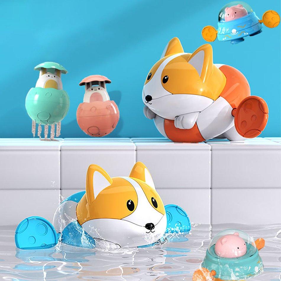 Buy Sumg Crawling Octopus Children Water-Playing Wind-Up Gift Octopus ...