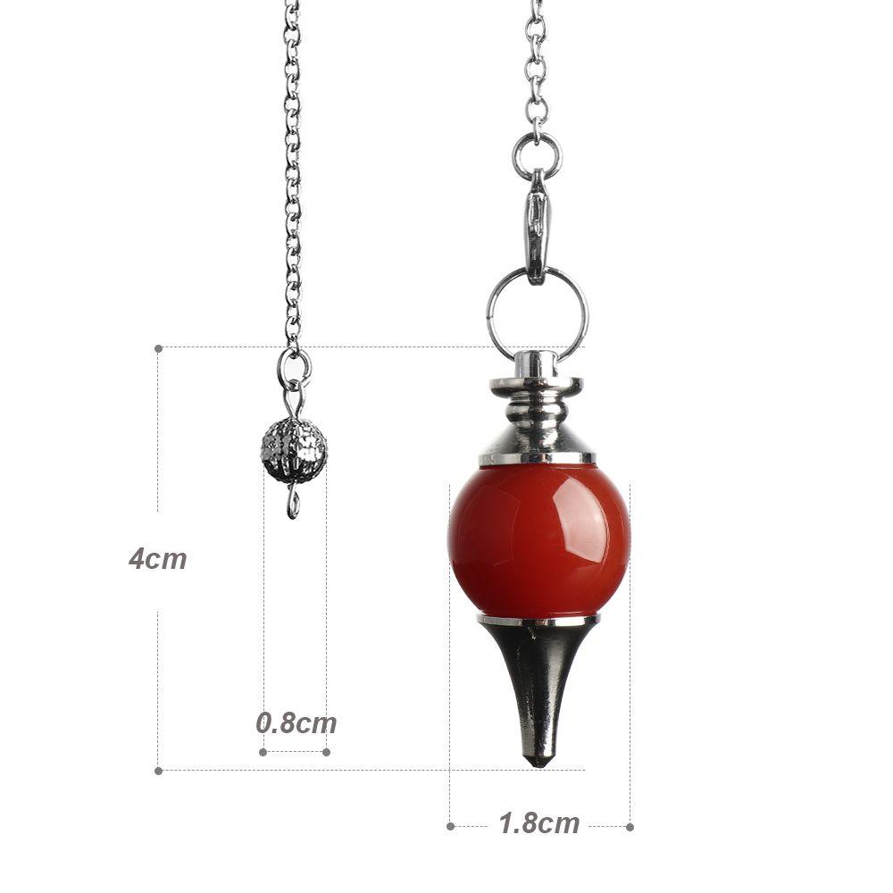 Buy Rock Black Onyx Turquoise Amethyst Amulet Reiki Pendulum Pendant ...