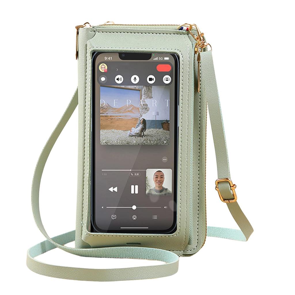 Buy Cell Phone Crossbody Bag|Anti Theft PU Leather Crossbody Cell Phone ...