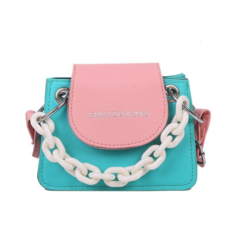 Buy Ladies Simple Versatile Bag Women Mini Crossbody Bag Acrylic Chain ...