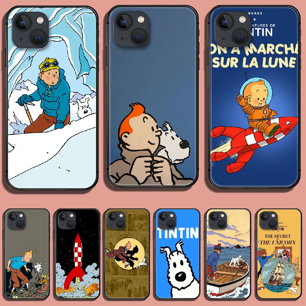 Buy Les Aventures De Tintin Phone Case For Iphone Samsung Galaxy Xiaomi ...