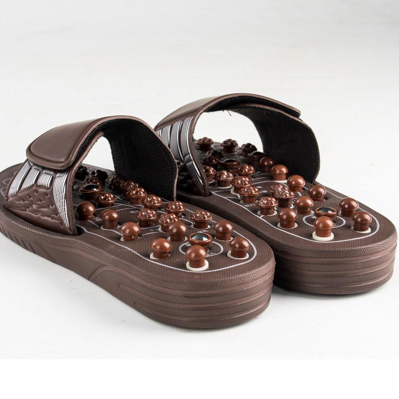Buy Massage Slippers Magnet Rotating Elastic Moxibustion Foot ...