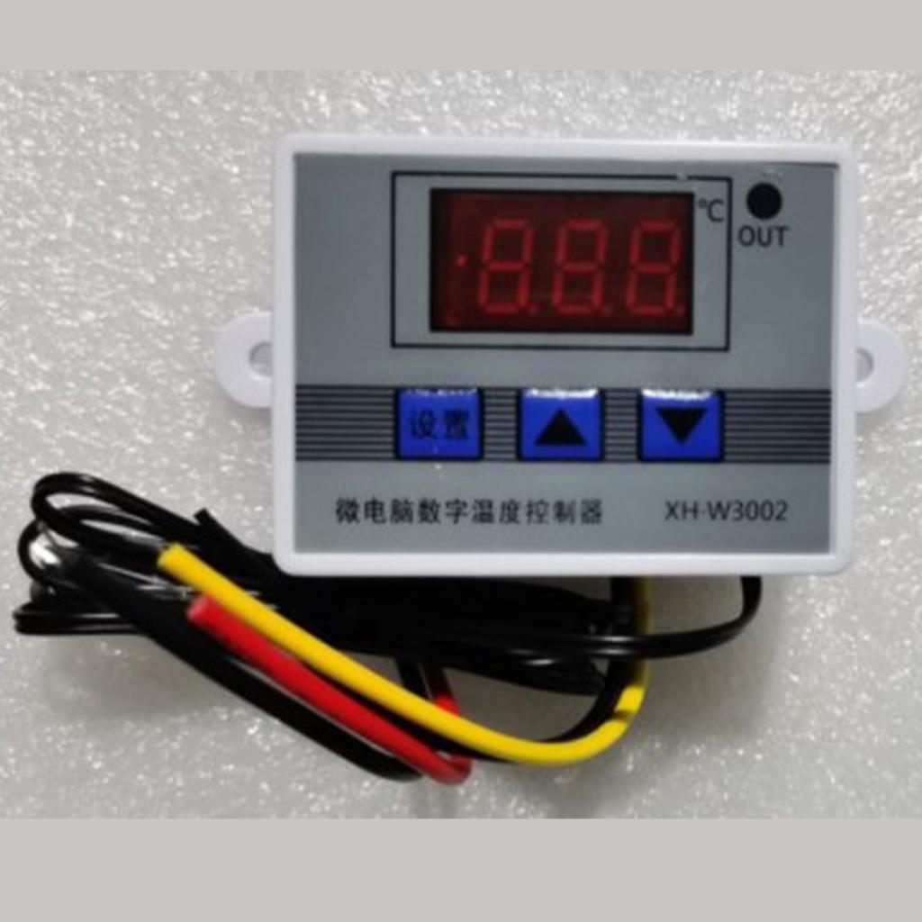 Buy Happy Electronic XH-W3002 W3002 AC 110V-220V DC24V DC12V Led Digital Thermoregulator Meter ...