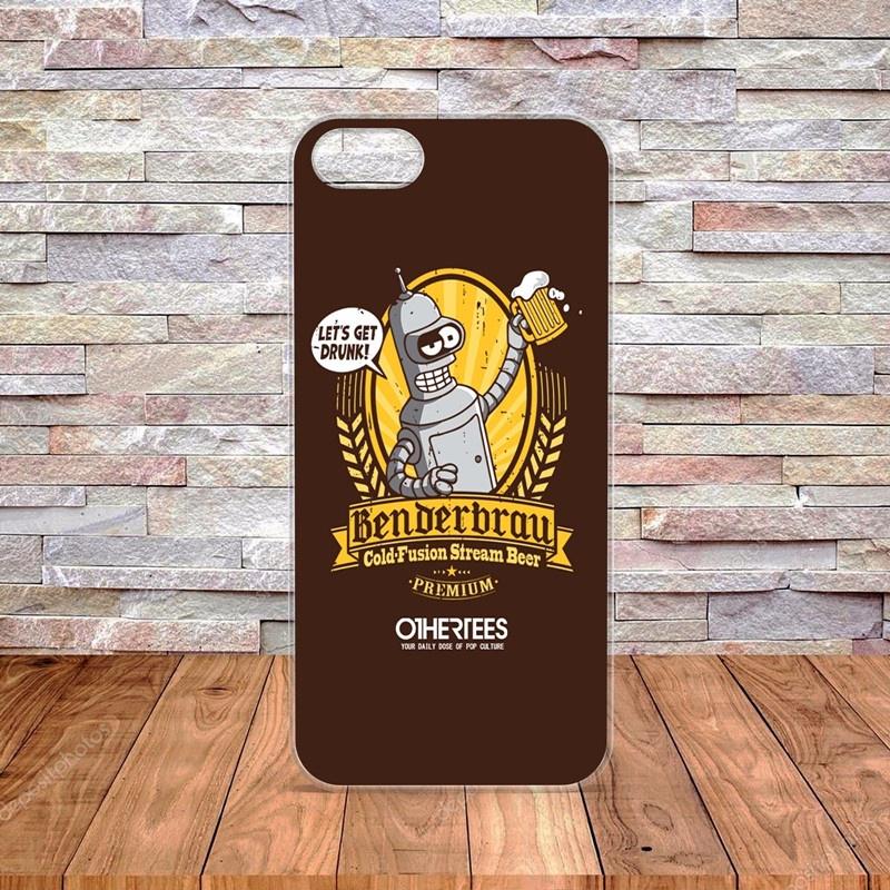 Buy Futurama /Bender Beer /Benderbrau /Hard Phone Case Fits Iphone 4 5 ...