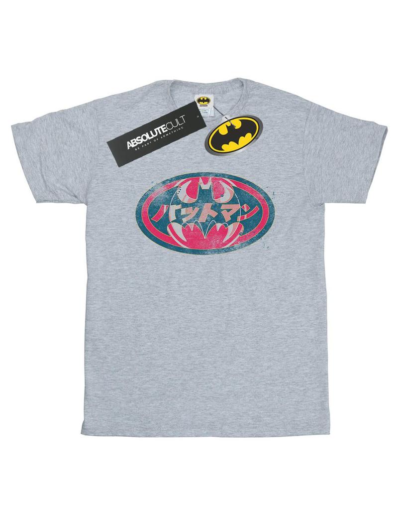 Acheter DC Comics Mens Batman Japanese Logo Red T-Shirt | Joom