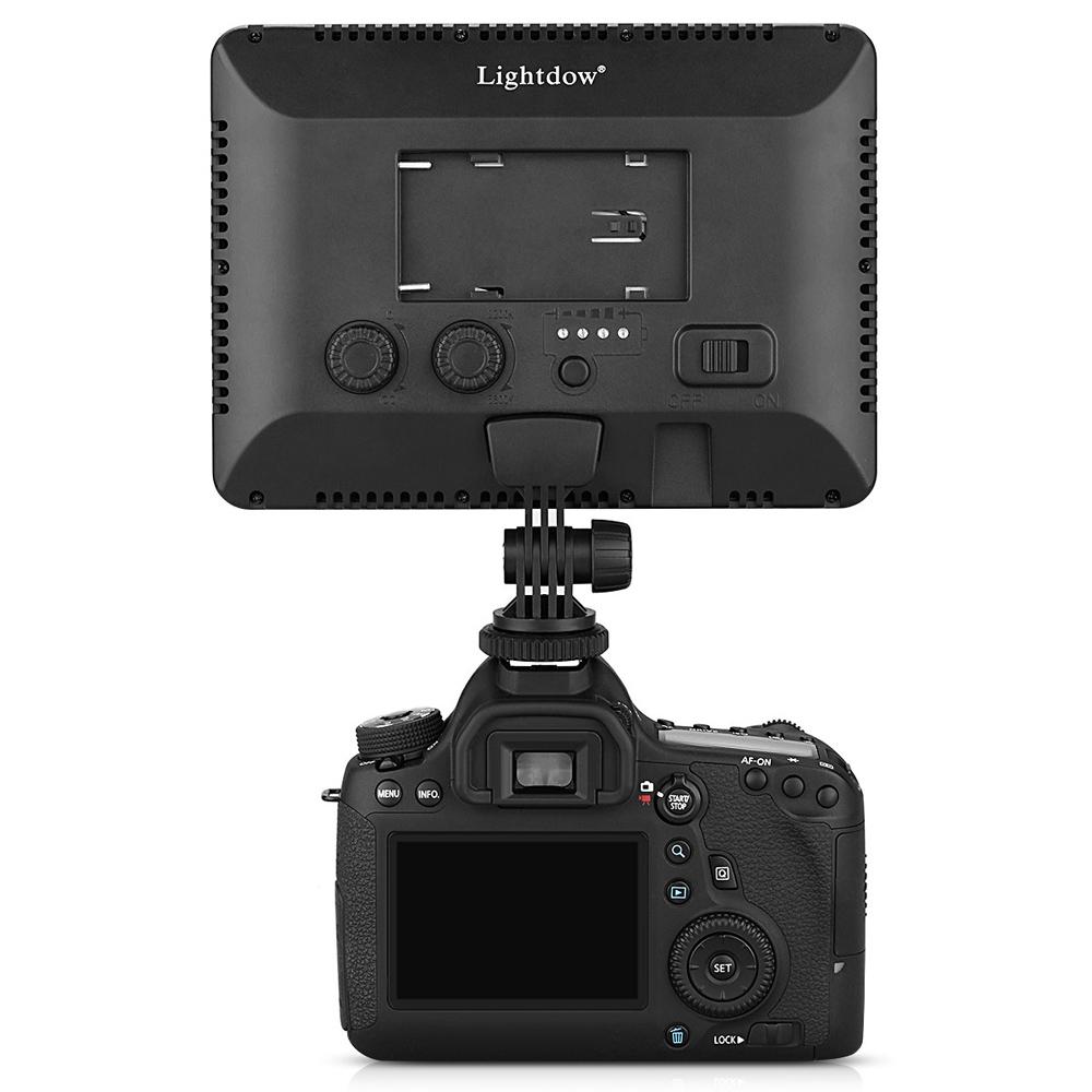 Buy Lightdow PC - K128C 128 LED Video Light Dimmable Ultra High Power ...