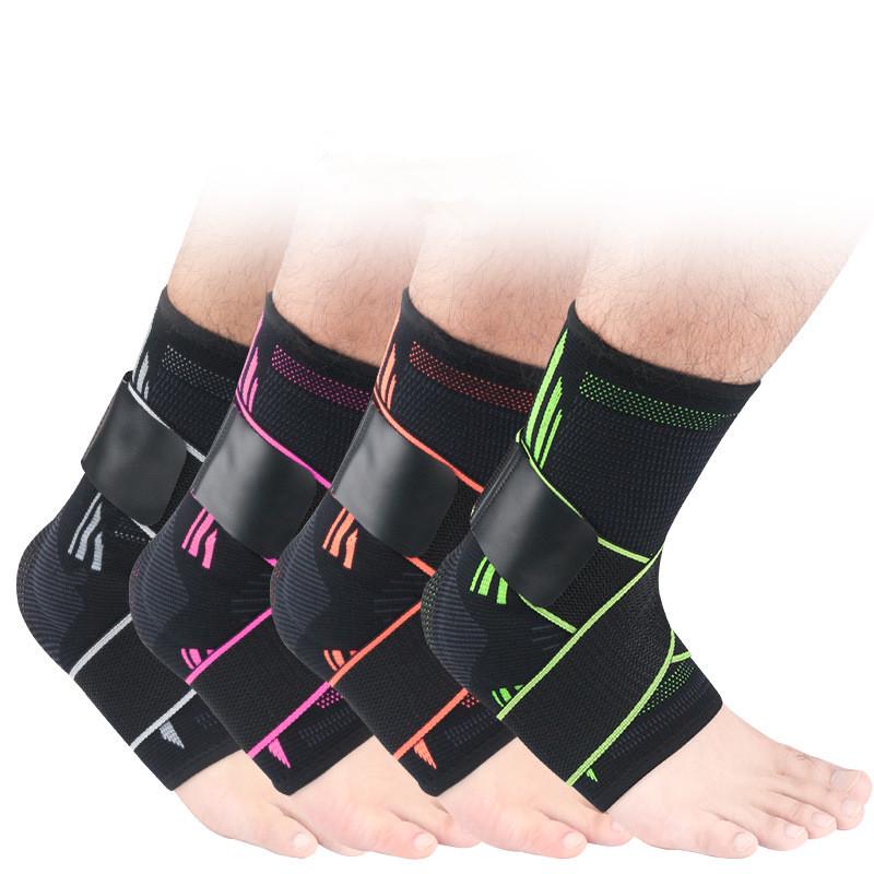 Buy 1Pc Professional Sports Ankle Bandages Adjustable Elastic Strap ...