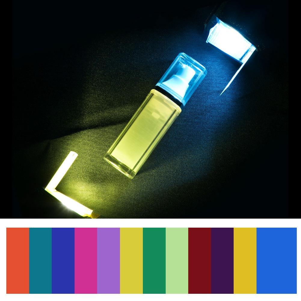 Buy 12 Flash Light Color Cards For Cameras Top Flash Lamp Color Cards ...