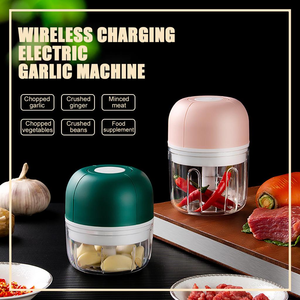 Buy Newes Wireless Mini Electric Food Chopper Vegetable Fruit Garlic ...