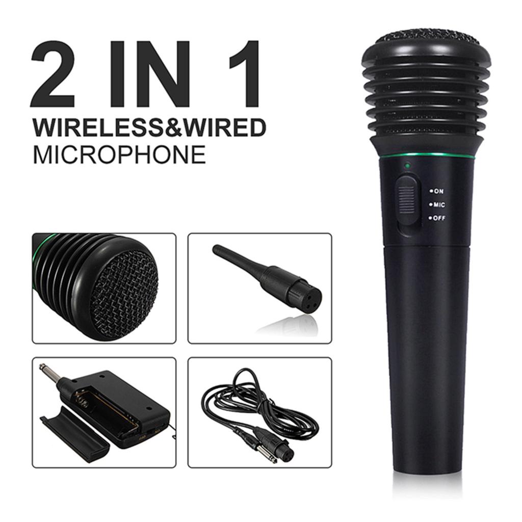 Microphones & Accessories Black Mosunx Electronic Handheld Microphone 2 ...