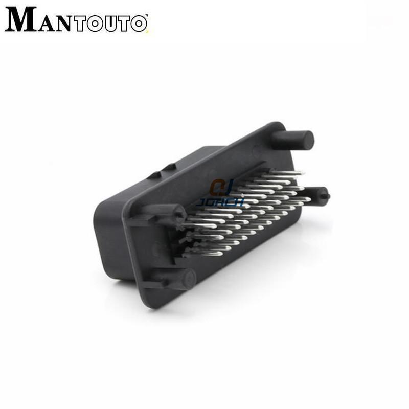 Buy 1 Set 35pin Male Sealed AMP Series Auto ECU Straight Pins Connector ...