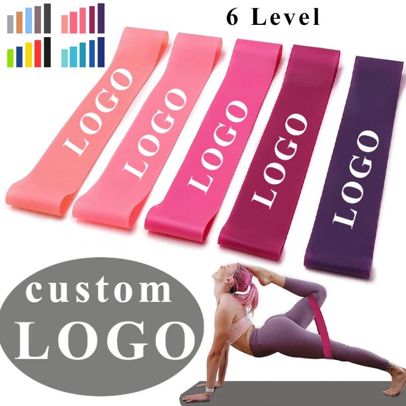 💰Kaufe Latex Resistance Bands Custom Logo Hip Exercise Loop Pilates ...