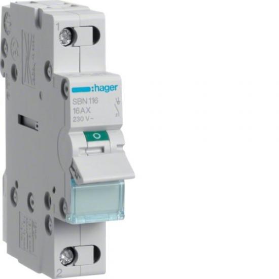 Buy Hager sbn116 1p 1 circuit breaker module(s) at affordable prices ...