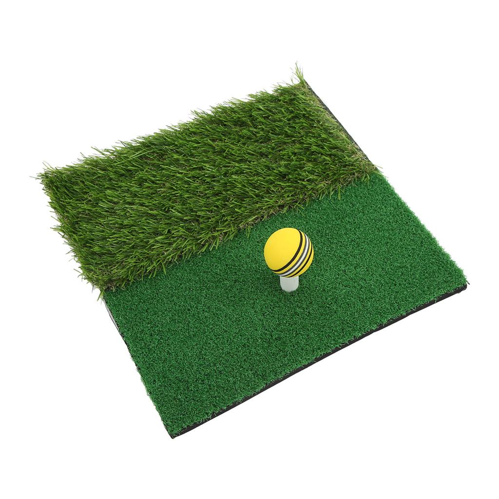 Buy Hitting Mat Dual Grass Mini Training Practice Pad Launch Zone ...