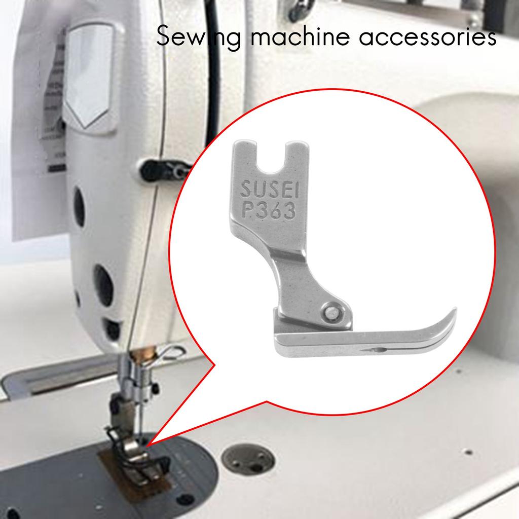 Buy Simple steel Sewing Machine Presser Foot Narrow Zipper Presser Foot ...