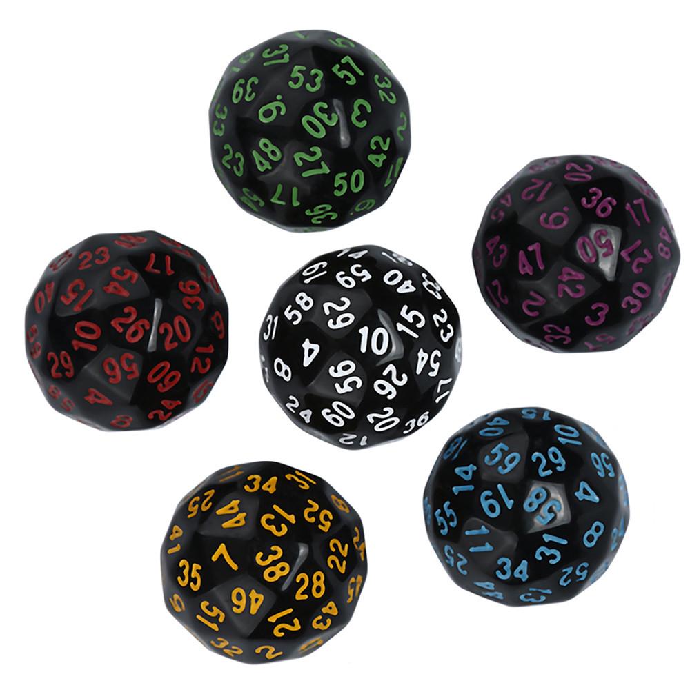 Buy Choyur 1Pcs Game Dungeons & Dragons Polyhedral D60 Multi Sided ...