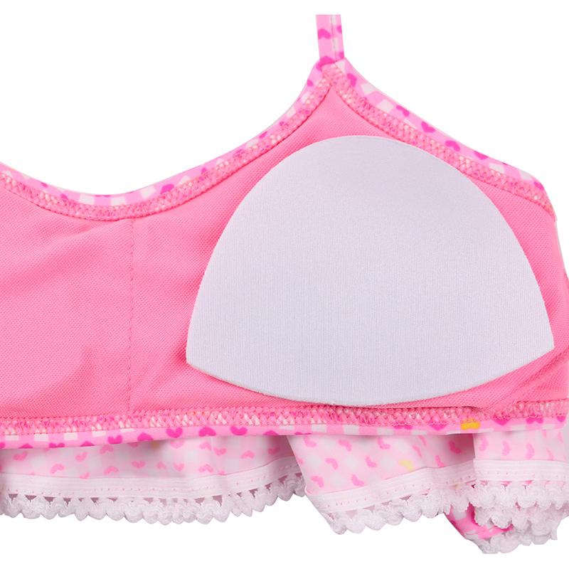 Buy Andzhelika Children Swimwear Cute Heart Bikini Girls Summer Ruffle ...