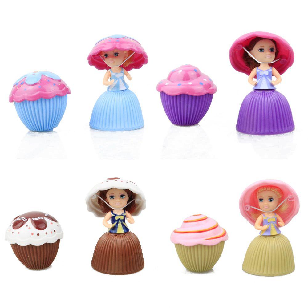 Scented Children's Gift Girls Toys Cupcake Princess Transformed Doll ...