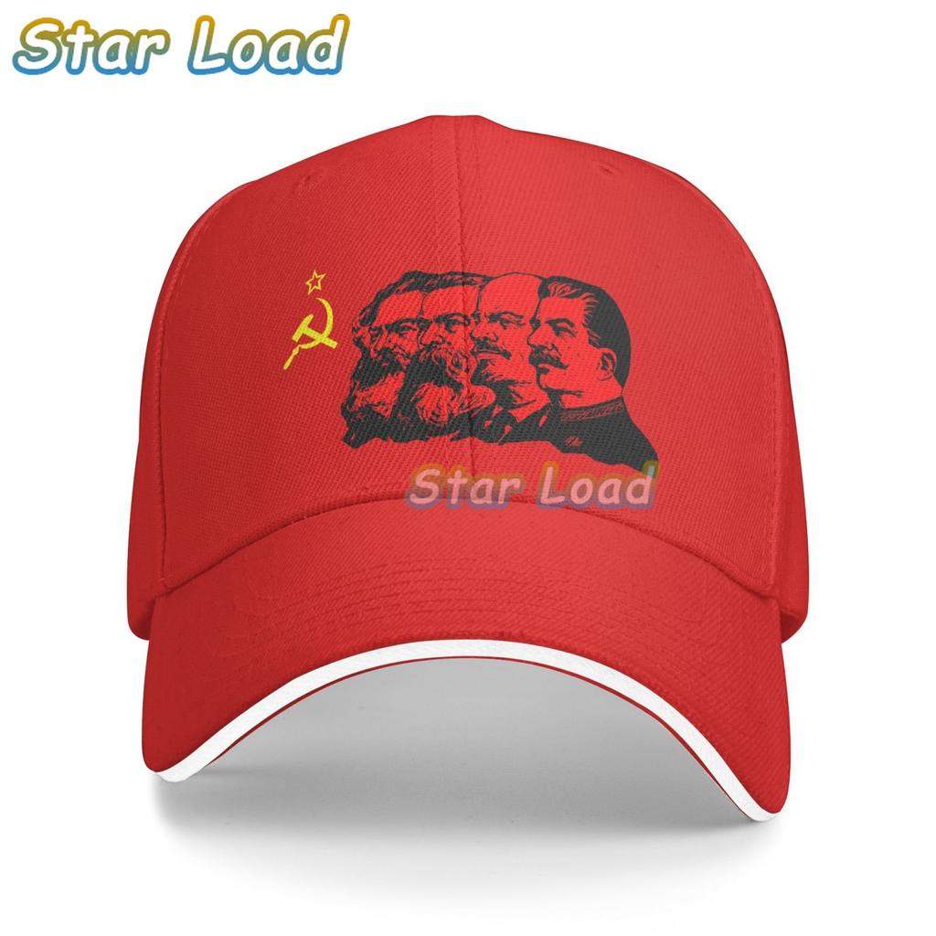 Custom Marx Engels Lenin Stalin CCCP USSR Soviet Emblem Logo Baseball ...