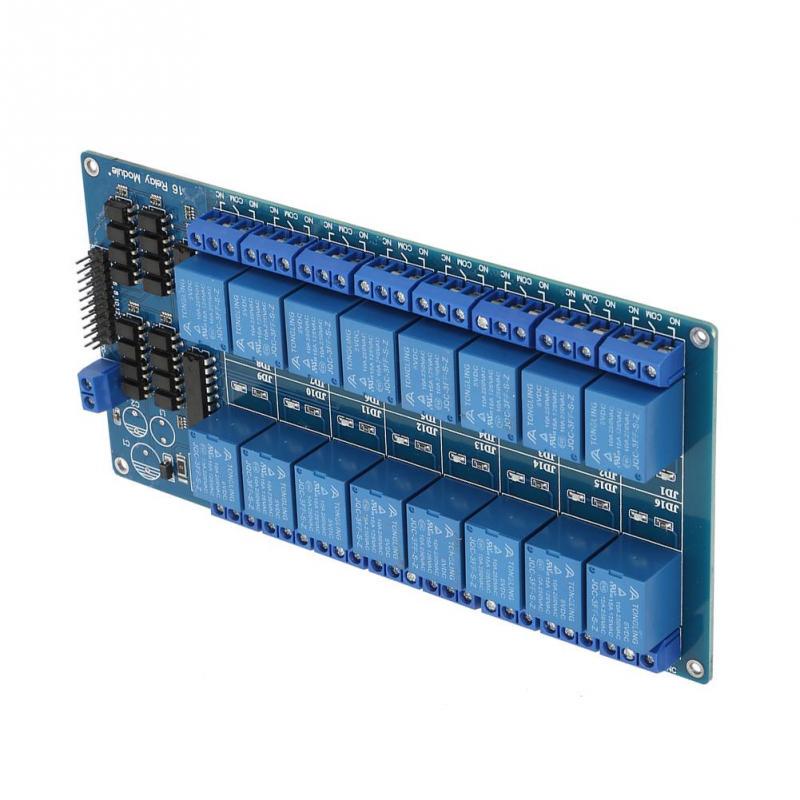 Relay Module 16-channel 5V Relay Module Control Board with Optocoupler ...