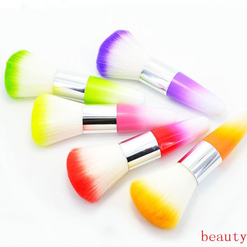Color Nail Art Dust Cleaner Brushes Tool For Acrylic UV Gel Powder ...